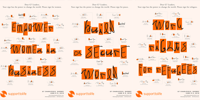 The Most Powerful Font Ile G7 Liderlerine Mesaj Verin! | Marketing Türkiye