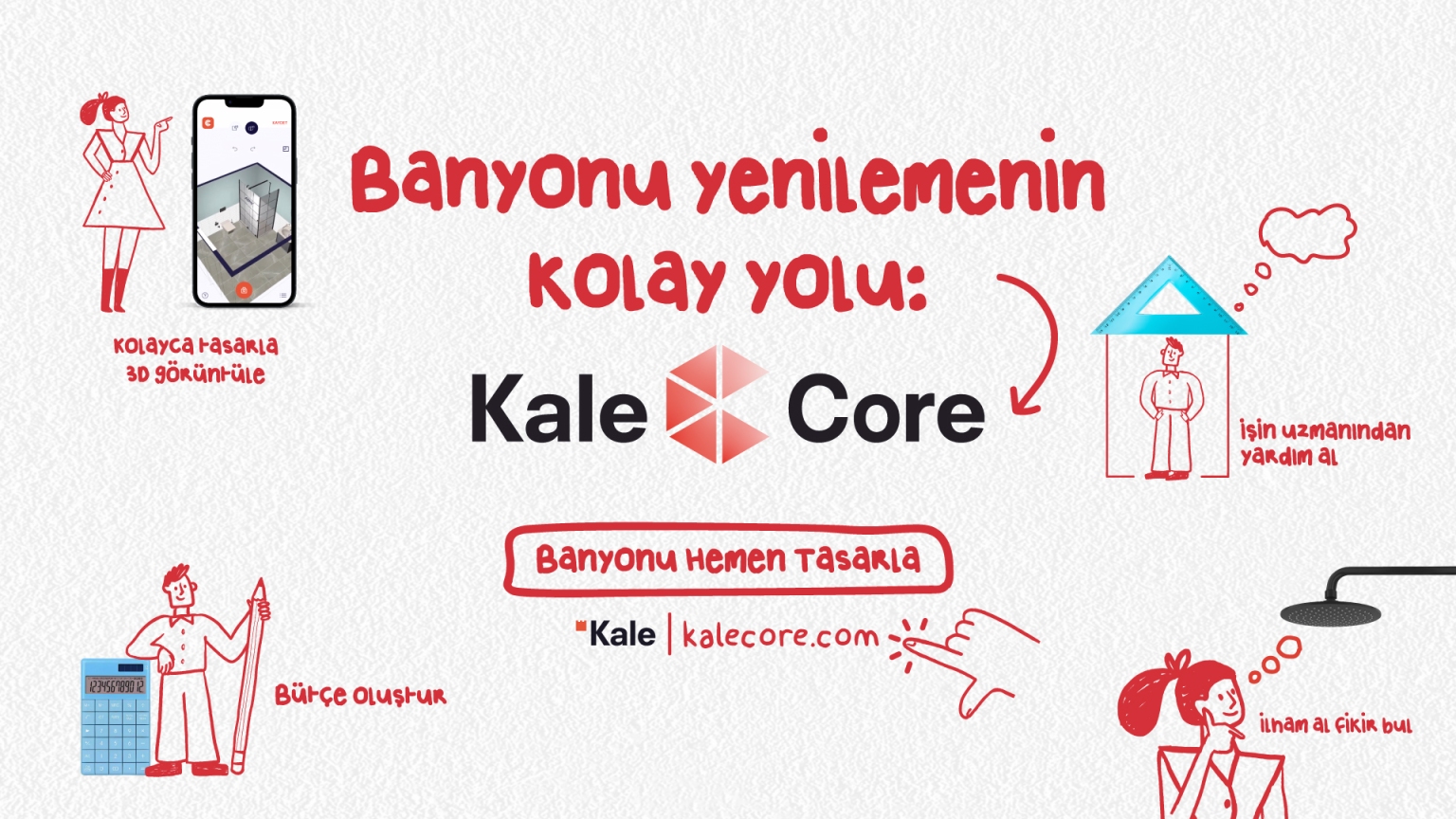 Kale’den Türkiye’nin Ilk Banyo Tasarım Uygulaması: Kale Core ...