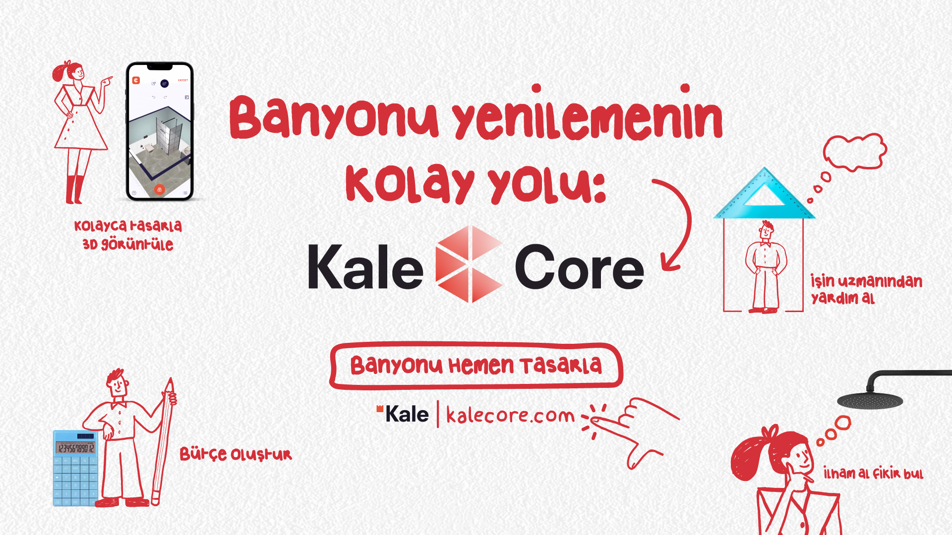 Kale’den Türkiye’nin Ilk Banyo Tasarım Uygulaması: Kale Core ...