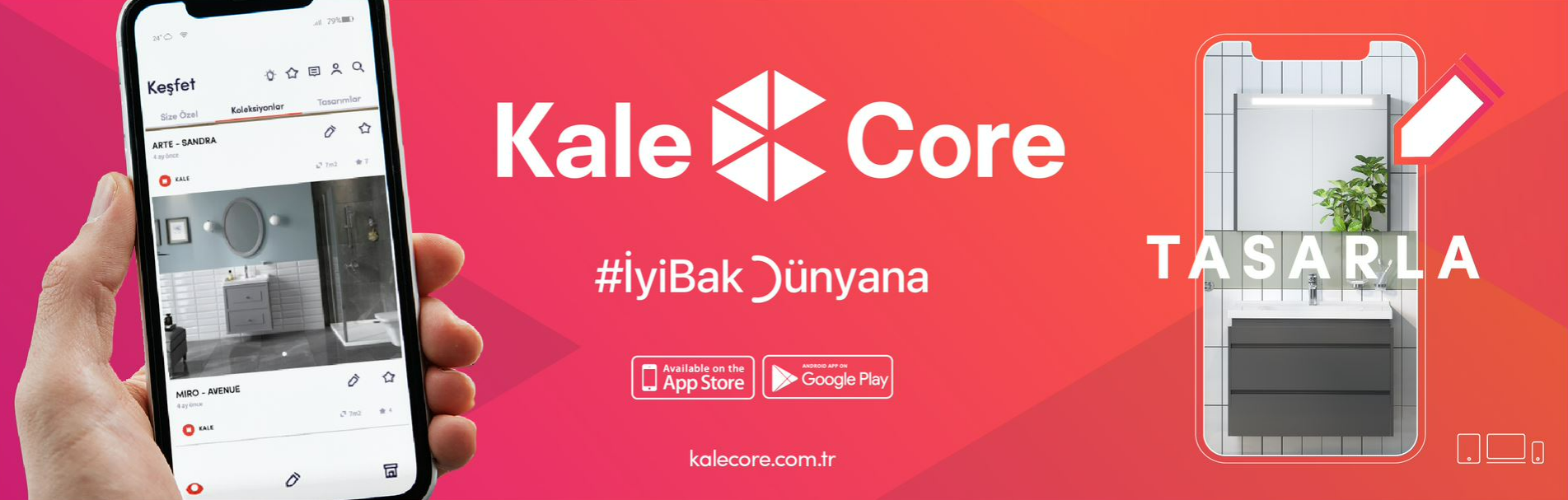 Kale’den Türkiye’nin Ilk Banyo Tasarım Uygulaması: Kale Core ...