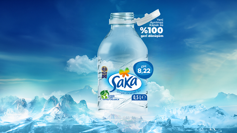 Saka Su’dan çevreci Bir Yenilik: Ayrılmaz Kapak! | Marketing Türkiye